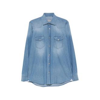 Sartorio Western-style Denim Shirt