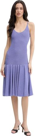 Pinko Pinko, Femme, Robes, Violet, Taille: 38 FR Robe Pyrus
