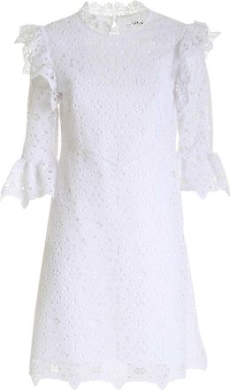 Vivetta Knielanges Kleid - Weiß