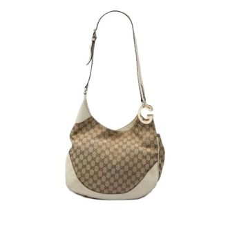 Gucci Sac bandouli&egrave;re Charlotte Pre-owned - Femme - Pre-owned - Beige - Taille: ONE Size