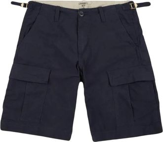 Carhartt Work in Progress Homme, Shorts, Bleu, Taille: W26 Bermuda Cargo