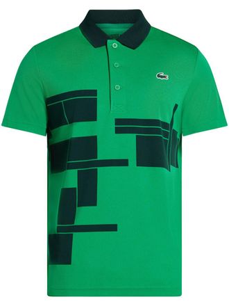 Lacoste x Novak Djokovic polo Version Fan - Vert