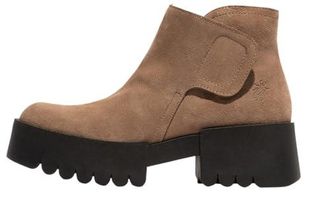FLY London Femme Endo006fly Botte Tendance, Taupe, 40 EU