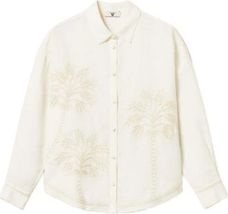 Twinset Femme, Blouses et Chemises, Beige, Taille: 40 FR Twinset U&B Chemises