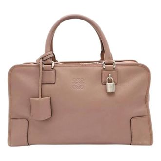 Loewe Pre-owned Amazona 36 Leder Handtasche - - Pre-owned - Damen - Rosa - ONE SIZE