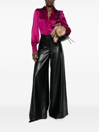 Balenciaga Hemd mit Puff&auml;rmeln - Rosa
