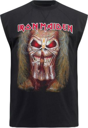 JP1880 Herren gro&szlig;e Gr&ouml;&szlig;en &Uuml;bergr&ouml;&szlig;en Menswear L-8XL Tanktop, Bandshirt, Iron Maiden schwarz 6XL 818568100-6XL