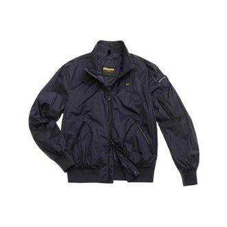 Blauer Herren, Jacken, Blau, LGr&ouml;&szlig;e