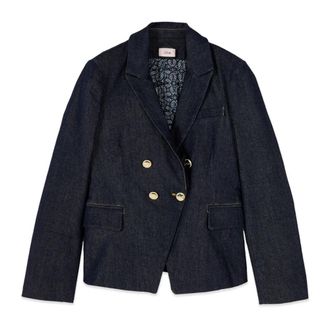 Oltre Damen, Jacken, Blau, MGr&ouml;&szlig;e