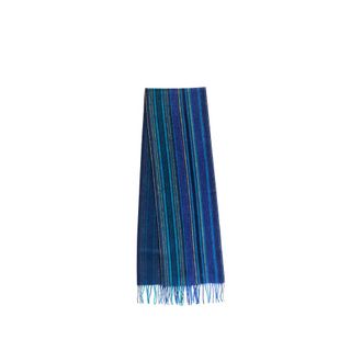 Paul Smith Homme, Accessoires, Bleu, Taille: ONE Size Sciarpa Righe Trent