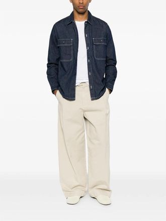 Sams&oslash;e & Sams&oslash;e Sadamon Shirt - Blue
