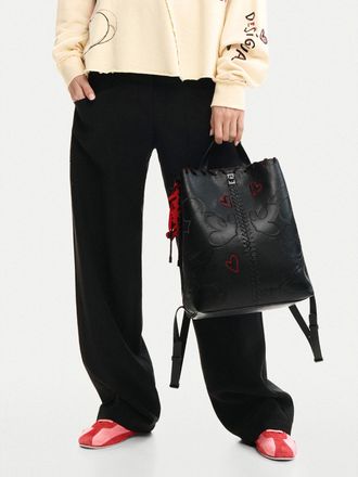 Desigual Rucksack Desigual 26SAKP43 Schwarz