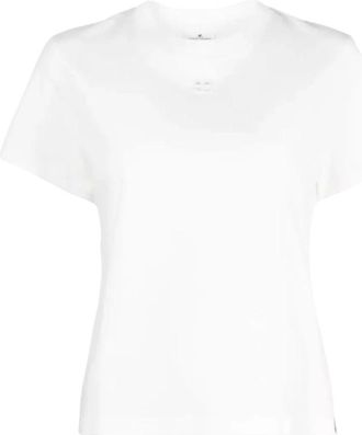 Courr&egrave;ges Femme, Tops, Blanc, Taille: 42 FR T-Chemises