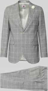 CG - Club of Gents Slim Fit Anzug mit 2-Knopf-Sakko Modell Paul/Paco