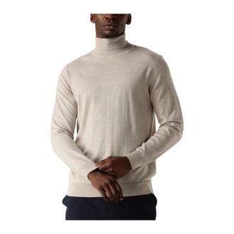 Profuomo Herren Rollkragenpullover - - Knitwear - Herren - Beige - 2XL