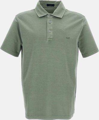 Fay Poloshirt Aus Jersey - Frosted-finish