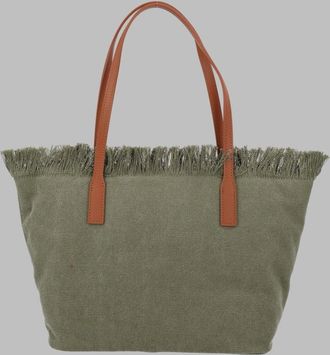 MC2 Saint Barth Womens Shoulder Bag City Green Cotton