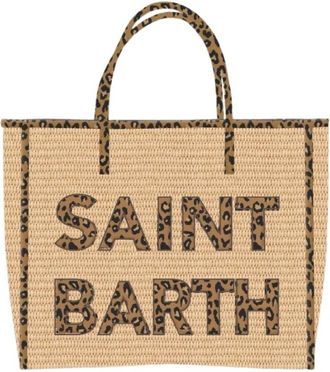 Saint Barth Femme, Sacs, Brun, Taille: ONE Size Vivian Medium Semi-Structured Tote