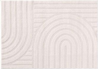 Douceur d'Int&eacute;rieur Tapis de Salon Rectangulaire Uni - Tapis Doux &agrave; Motif en Relief - Maximus - Douceur Dint&eacute;rieur - Certifi&eacute; Oeko-TEX - 160 x 230 cm