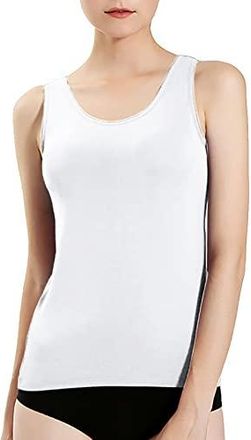 Generic Débardeur dentraînement dos nu pour femme - Dos nageur - Dos ouvert - Pour la course à pied, le yoga, blanc, 3XL
