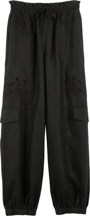 Twinset Femme, Pantalons, Noir, Taille: 42 FR Joggers