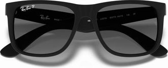 Ray-Ban unisex, Accessoires, Noir, Taille: 55 MM Rb4165F Justin