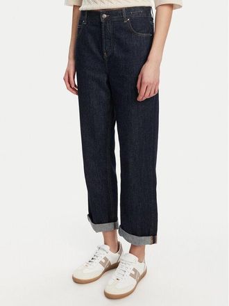 Marella Jeans Tomboy 2523186074 Dunkelblau Loose Fit