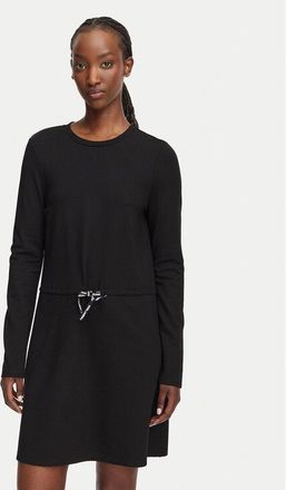 Karl Lagerfeld Strickkleid B3W13013 Schwarz Regular Fit