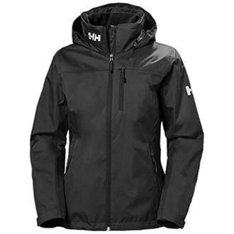 Helly Hansen Damen W Crew Midlayer-Jacke mit Kapuze, Schwarz, XS