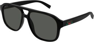 Gucci Herren, Accessories, Schwarzk, 57 MMGr&ouml;&szlig;e