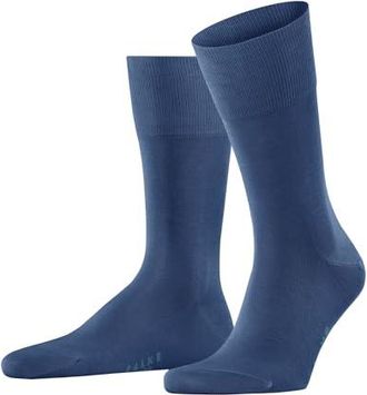 Falke Tiago M So coton fil d&Eacute;cosse durable unies 1 paire, Chaussettes Homme, Bleu Sky Blue 6868, 39-40