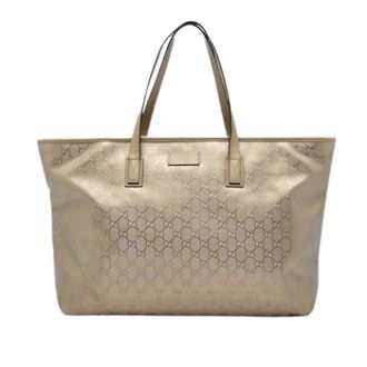 Gucci Sac Cabas Pre-owned en Toile - Femme - Pre-owned - Beige - Taille: ONE Size