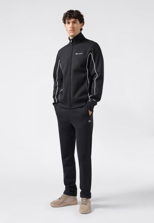 Champion Jogginganzug CHAMPION Sweatsuit, Herren, Gr. S (44/46), nbk, nbk, nbk, wht, Obermaterial: 55% Baumwolle, 45% Polyester, Sportanz&uuml;ge Jogginganzug, f&uuml;r 