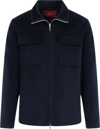 Montecore Overshirt - - Jackets - Herren - Blau - M