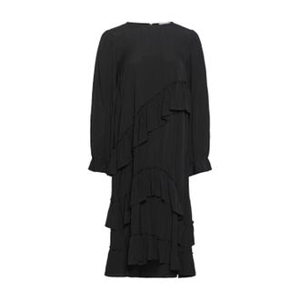 Noella Sierra Volantkleid in Schwarz