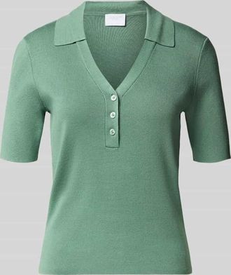 Jake*s Regular Fit Poloshirt aus Viskose-Mix