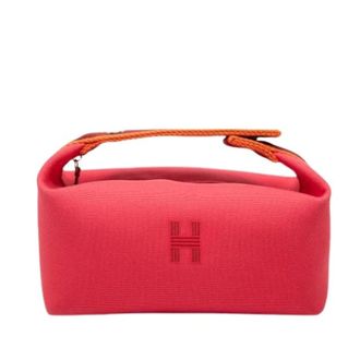Herm&egrave;s Pochette Pre-owned The Bride-A-Brac en toile - Femme - Pre-owned - Rose - Taille: ONE Size