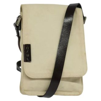 Fendi Pre-owned Toile sacs-fendi - Femme - Pre-owned - Blanc - Taille: ONE Size