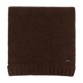 Dsquared2 Femme, Accessoires, Brun, Taille: ONE Size Écharpe en laine