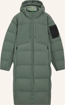 HUGO BOSS Daunenjacke Ow_Riplite Coat Hd Regular Fit gruen