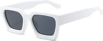 Generic Lunettes de soleil design 2025 à monture carrée pour hommes et femmes, lunettes de soleil dextérieur (couleur : G, taille : moyen)