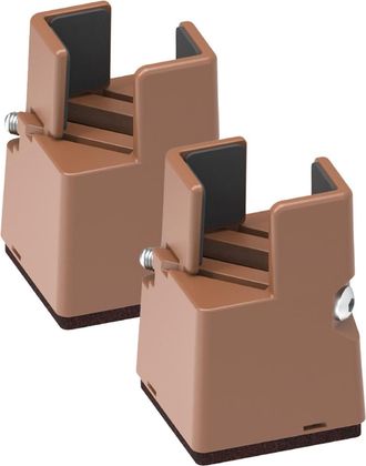 BESPORTBLE 2 Stück Verstellbare Möbelbeine rutschfeste Möbel erhöhung für Stuhl Sofabeine Geeignet für Beine bis Belastbar Schutz vor Kratzern und Erleichterte R