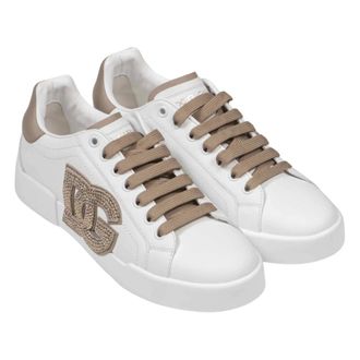 Dolce & Gabbana Femme, Chaussures, Blanc, Taille: 37 EU Portofino Light Strobel