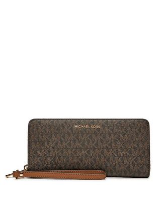 Michael Kors Geldb&ouml;rse Jet Set 32F1GJ6E7B Braun