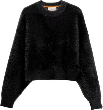 Gertrude Femme, Pulls, Noir, Taille: 38 FR Tricot ras du cou