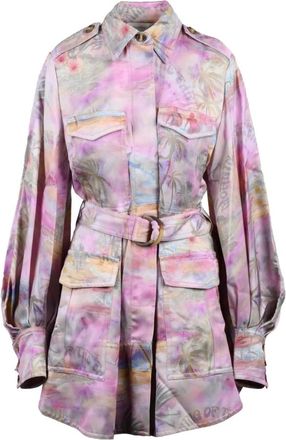 Zimmermann Femme, Robes, Rose, Taille: 38 FR Abito Sahariana Svasato