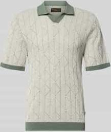 Premium by Jack & Jones Slim Fit Poloshirt in Strick-Optik Modell Blake