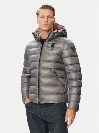 Blauer Winterjacke Adams 26WBLUC02054 Grau Regular Fit
