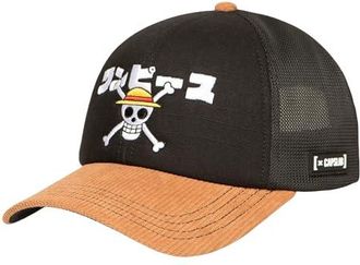 Capslab Casquette One Piece | Unisexe, fermeture r&eacute;glable et s&ucirc;re | Design audacieux, authentique et respirant | Inspir&eacute; de One Piece | Style urbain et confor