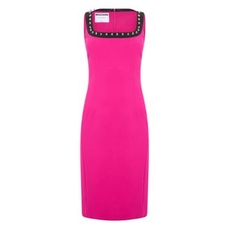Moschino Elegantes tr&auml;gerloses Midikleid - - Dresses - Damen - Rosa - S